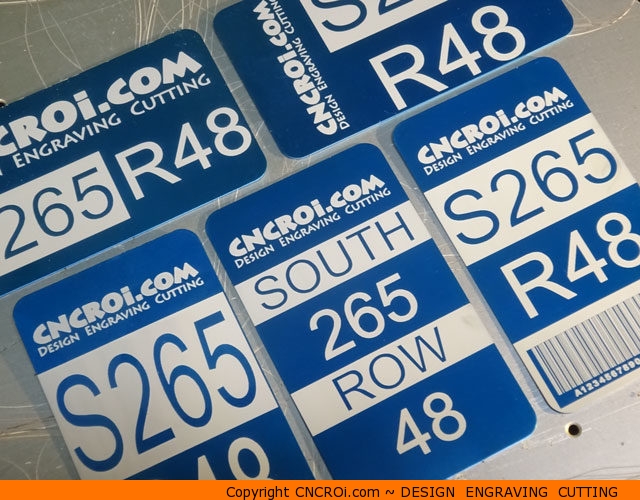 Custom Location Waypoint Markers: Anodized Aluminium